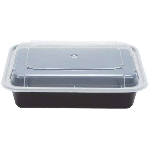 Plastic Container 5″x8″ 24oz Combo Pack (L-24B) – PBM Distributing